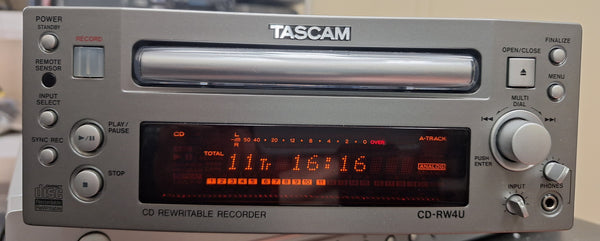 Tascam CD-RW4U CD Rewritable Recorder – Teletechproaudio
