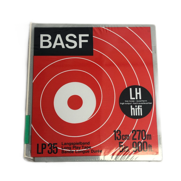 BASF LP35 Low Noise High Output 5" 900' 13cm 270m – Teletechproaudio