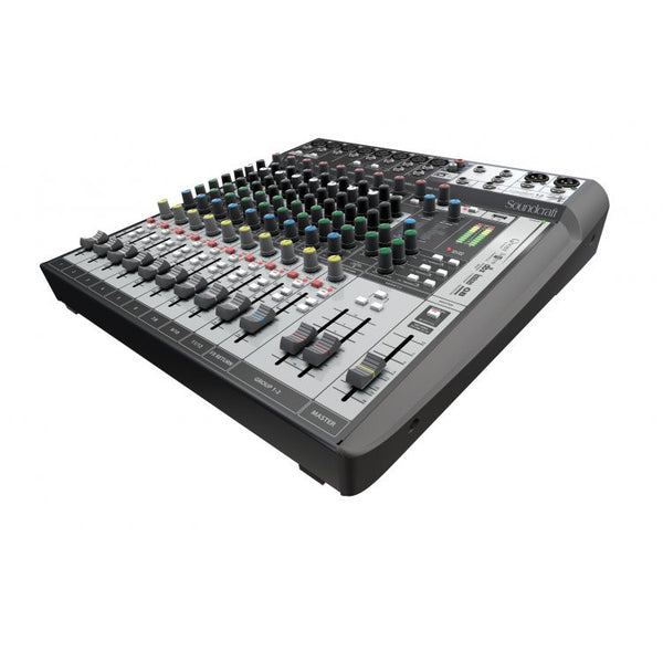 Soundcraft Signature 12MTK Mixer w/ USB – Teletechproaudio