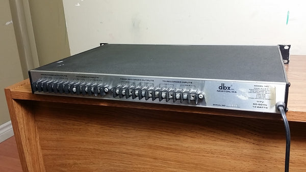 DBX model 140 - Noise Reduction System – Teletechproaudio