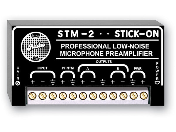 Radio Stick-ons RDL STM-2 – Teletechproaudio